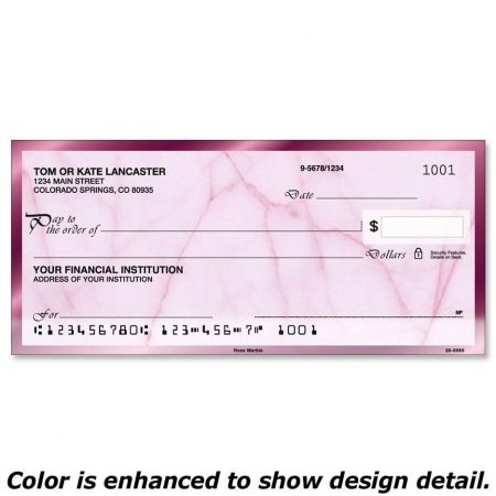 Rose Marble Checks | Current Catalog