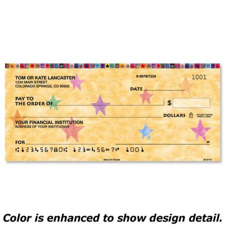 Stars on Parade Checks | Current Catalog