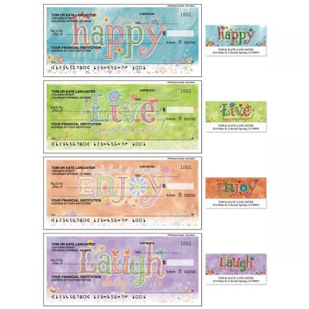 Happy Thoughts Duplicate Checks With Matching Address Labels | Current ...