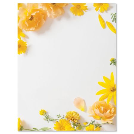 Summer Yellow Letter Paper | Current Catalog
