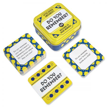 Do You Remember? After-Dinner Amusements | Current Catalog