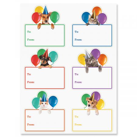 Animal Birthday To/From Tags | Current Catalog