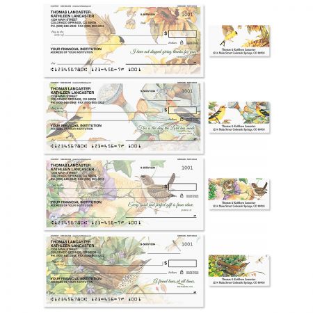 Serenade Checks With Matching Address Labels | Current Catalog