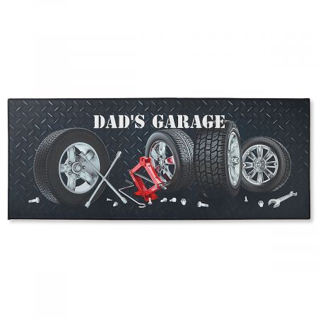 Double-Width Personalized Garage Doormat | Current Catalog