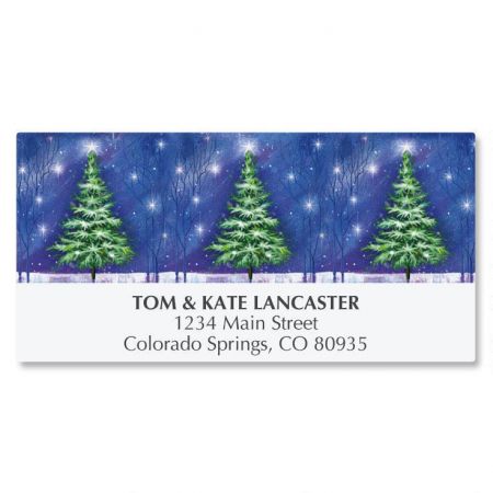 Winter Tree Deluxe Address Labels | Current Catalog
