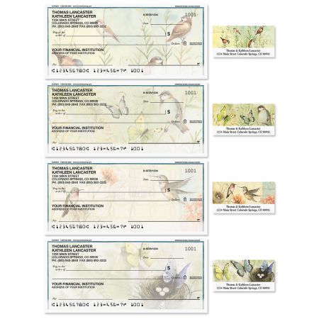 Meadow Single Checks With Matching Address Labels | Current Catalog