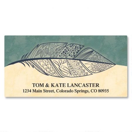 Feather Deluxe Address Labels | Current Catalog