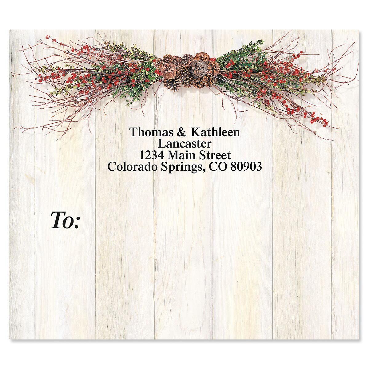 Twigs and Berries Mailing Package Label | Current Catalog