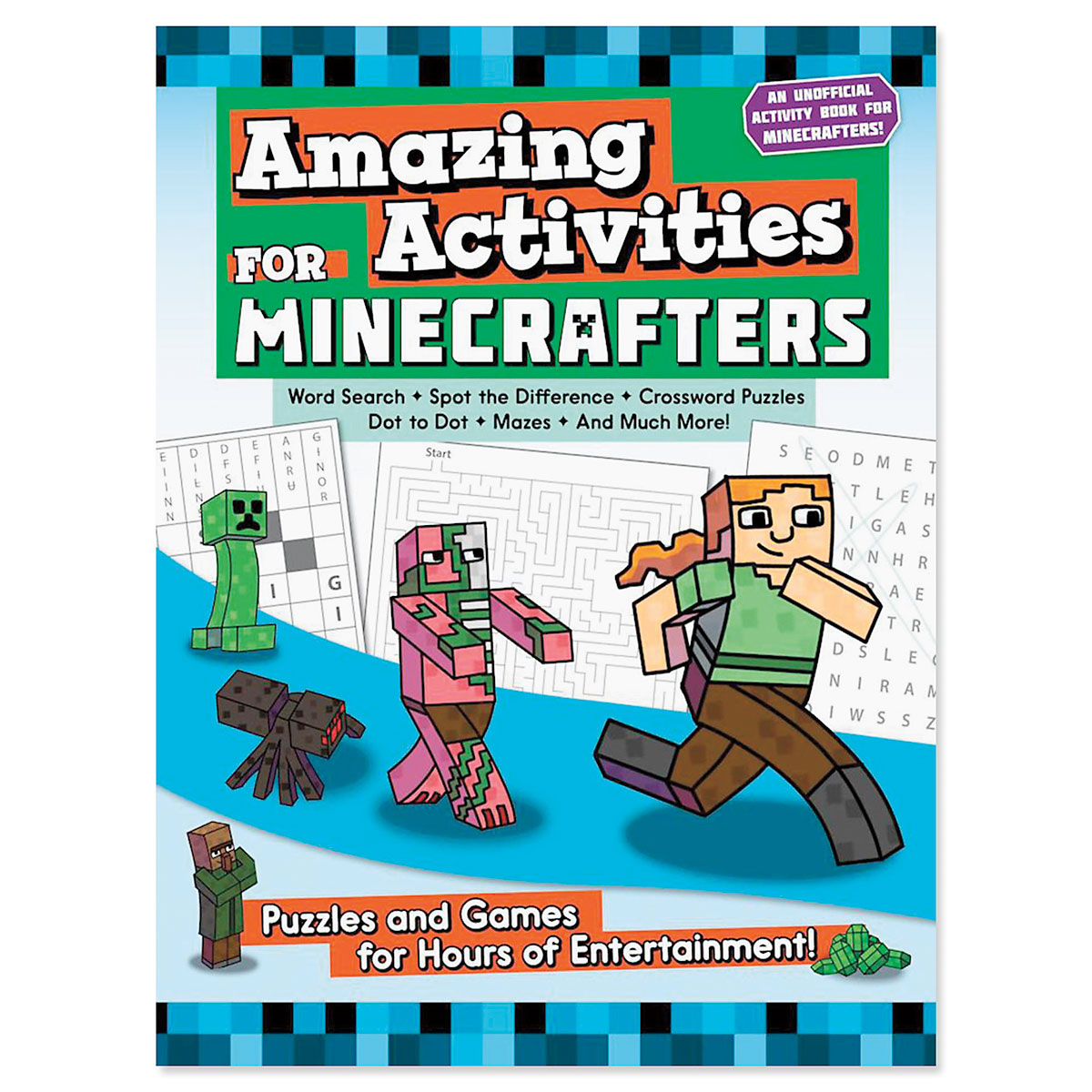 Minecrafters Amazing Activities Puzzle Book | Current Catalog