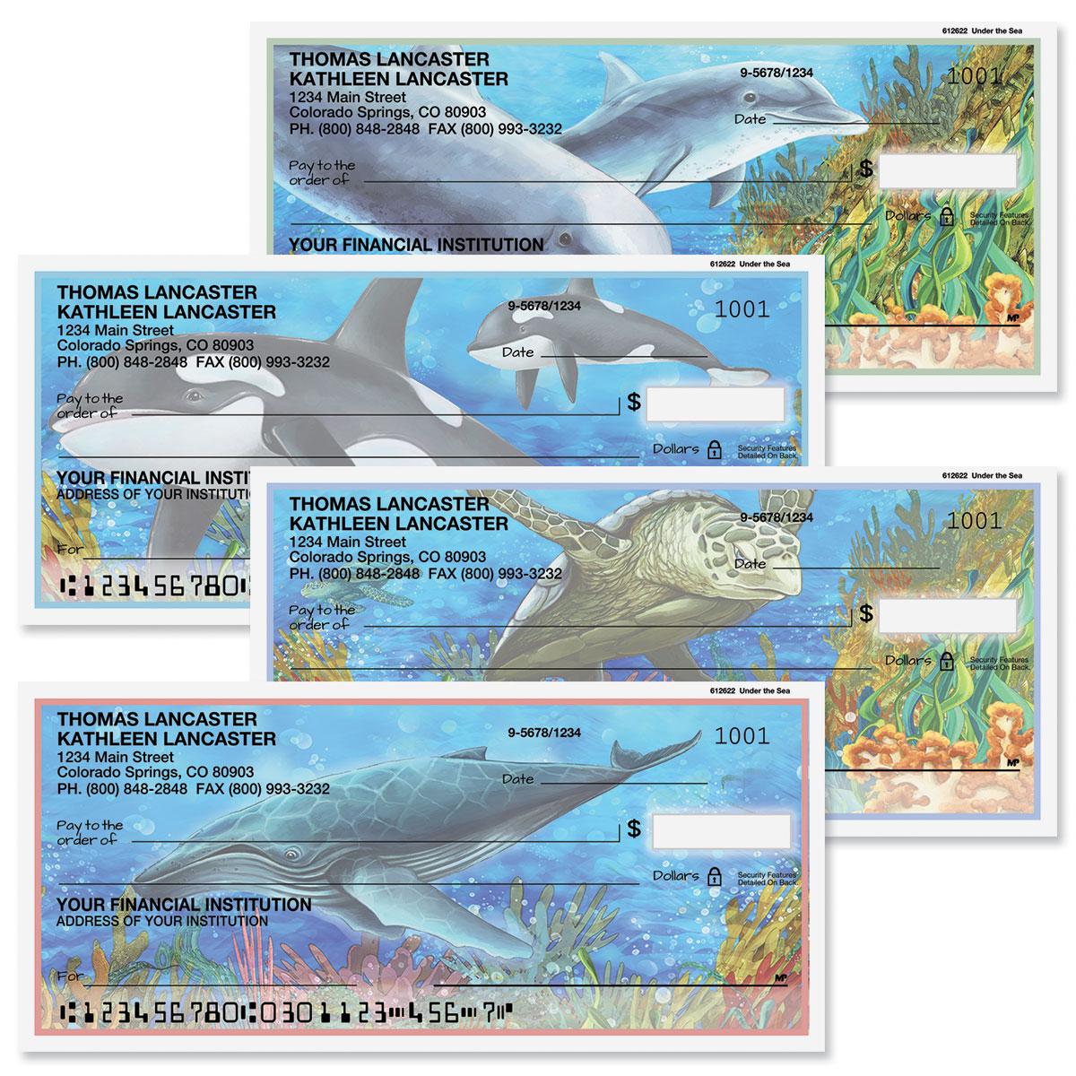 Under the Sea Checks | Current Catalog