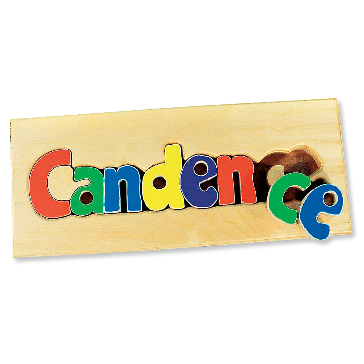 Child's Personalized Name Board Primary Color | Current Catalog