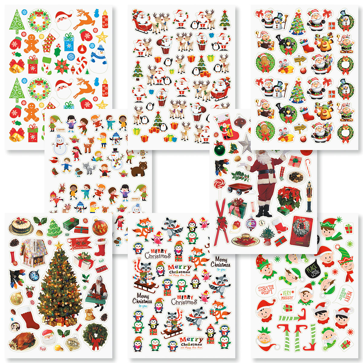 Christmas Sticker Value Pack | Current Catalog