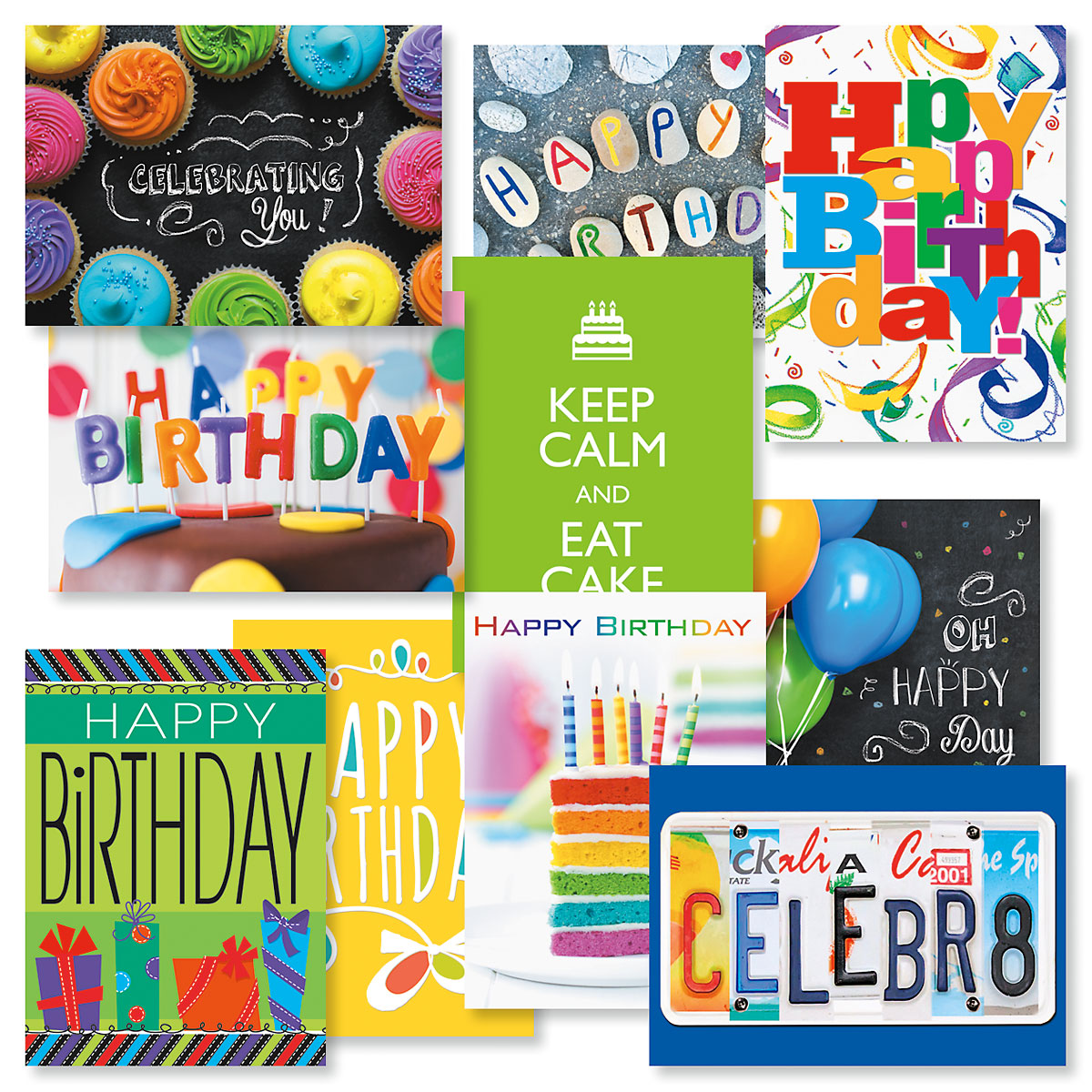 Big Words Birthday Cards Value Pack | Current Catalog