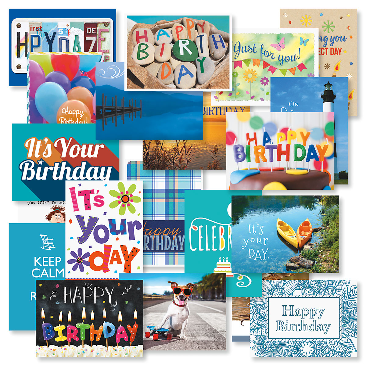 Mega Birthday Celebration Greeting Cards Value Pack | Current Catalog
