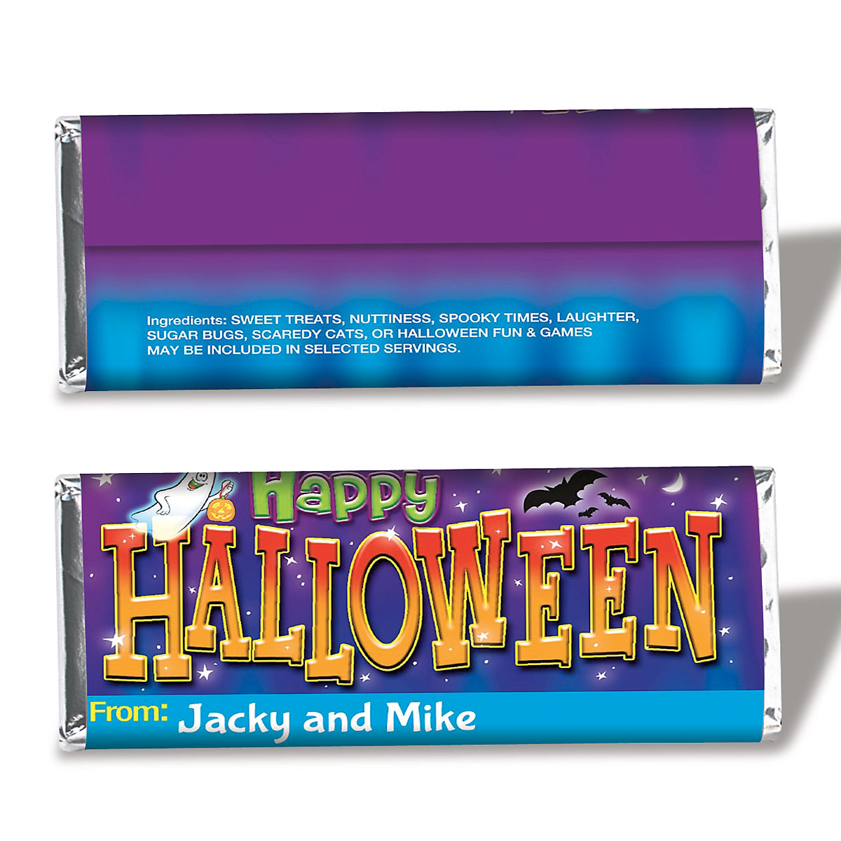 Personalized Halloween Candy Bar Wrappers | Current Catalog