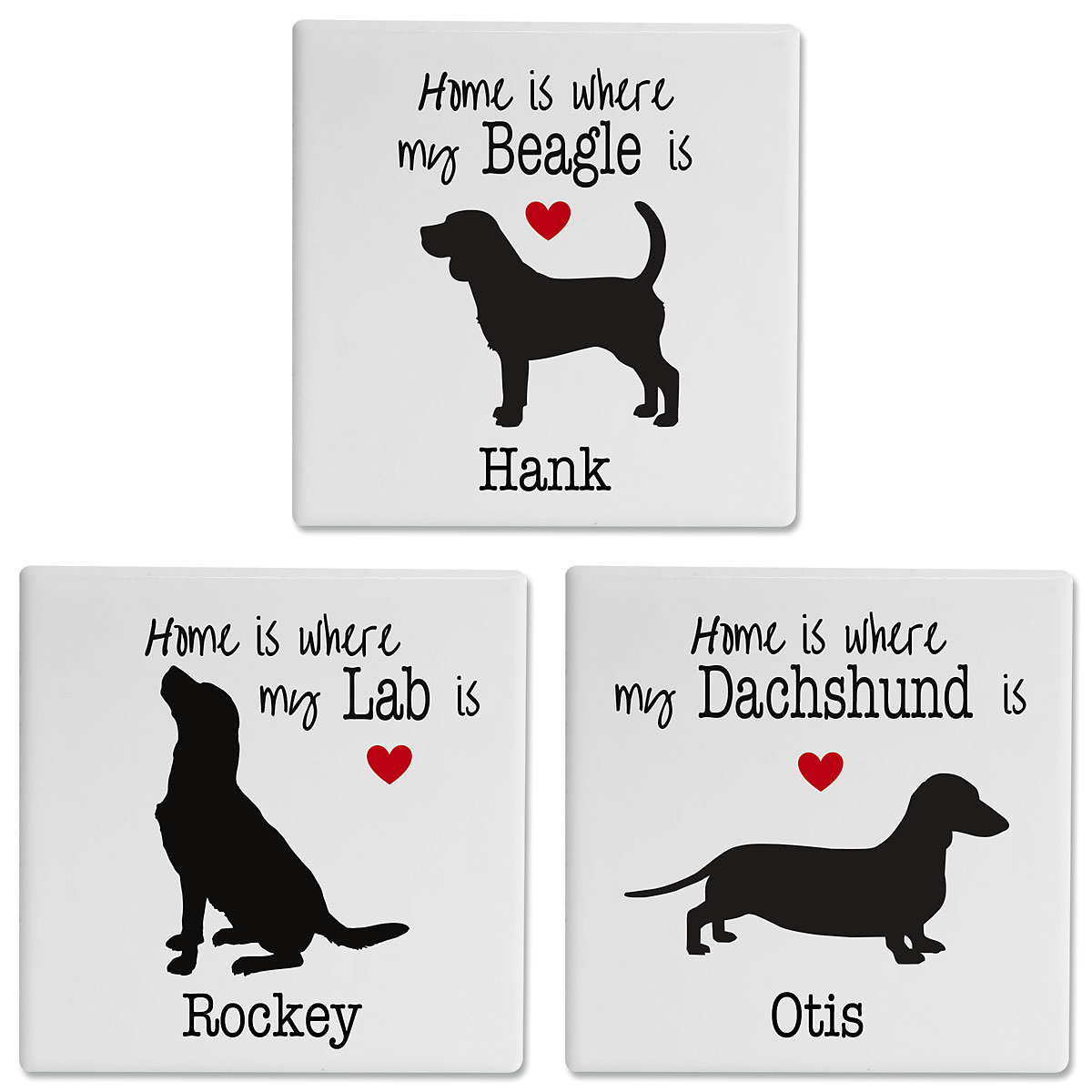 Personalized Dog Coasters | Current Catalog