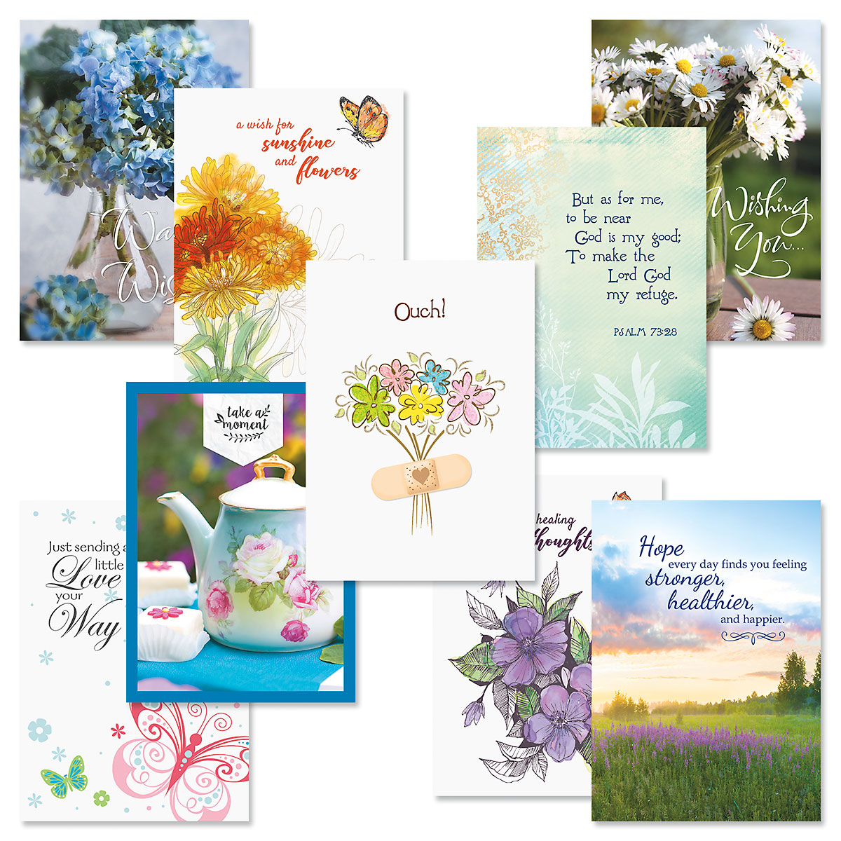 Get Well Greeting Cards Value Pack | Current Catalog