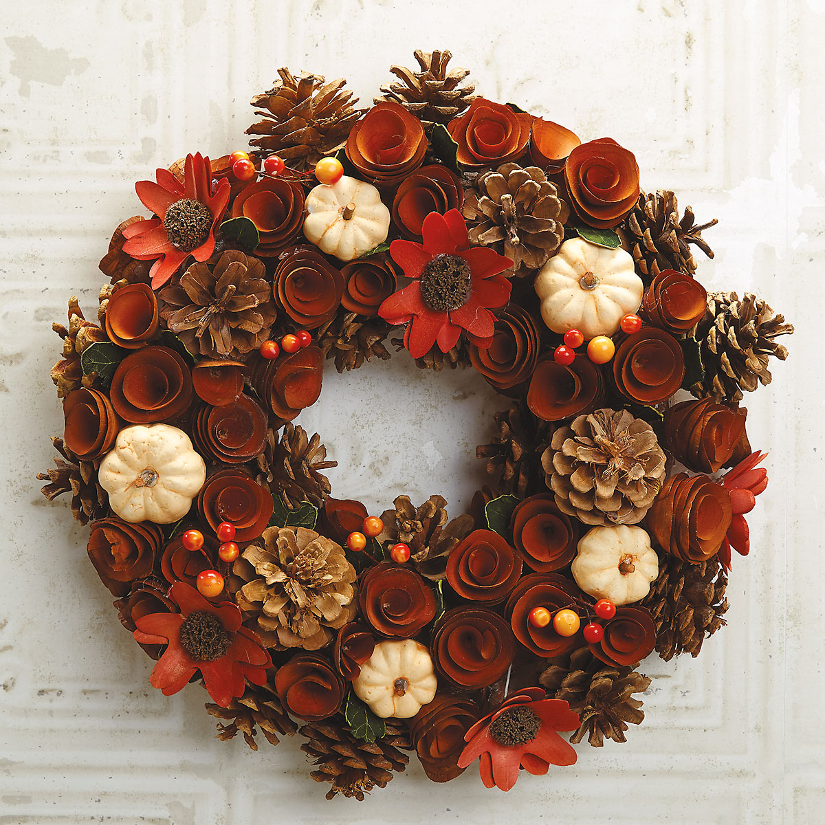 Autumn Wood Wreath | Current Catalog