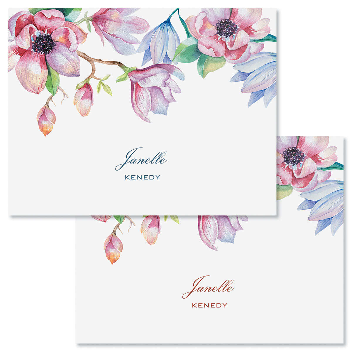 Magnolia Personalized Note Cards | Current Catalog