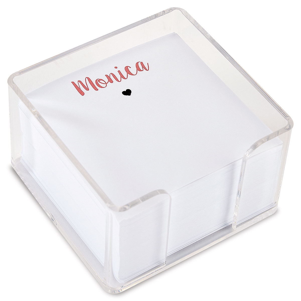 Mini Heart Personalized Note Sheets | Current Catalog
