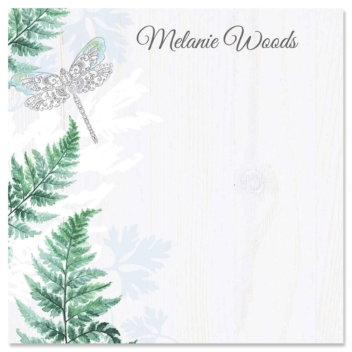 Forest Impressions Personalized Note Sheets in a Cube Refill | Current Catalog