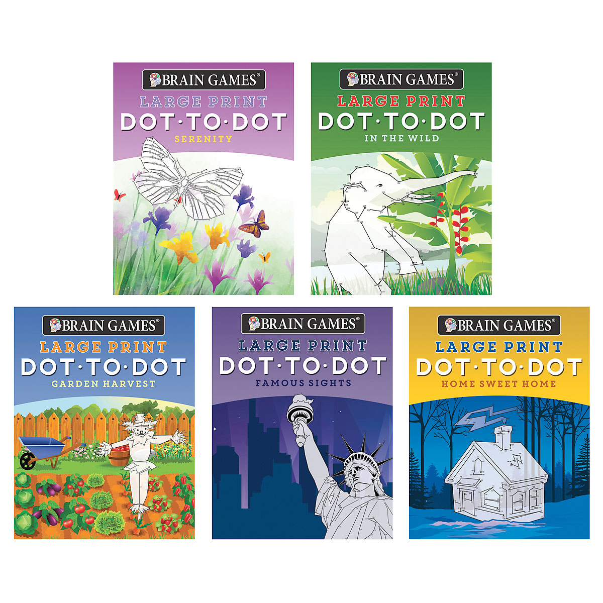 Large Print Dot-to-Dot Books | Current Catalog