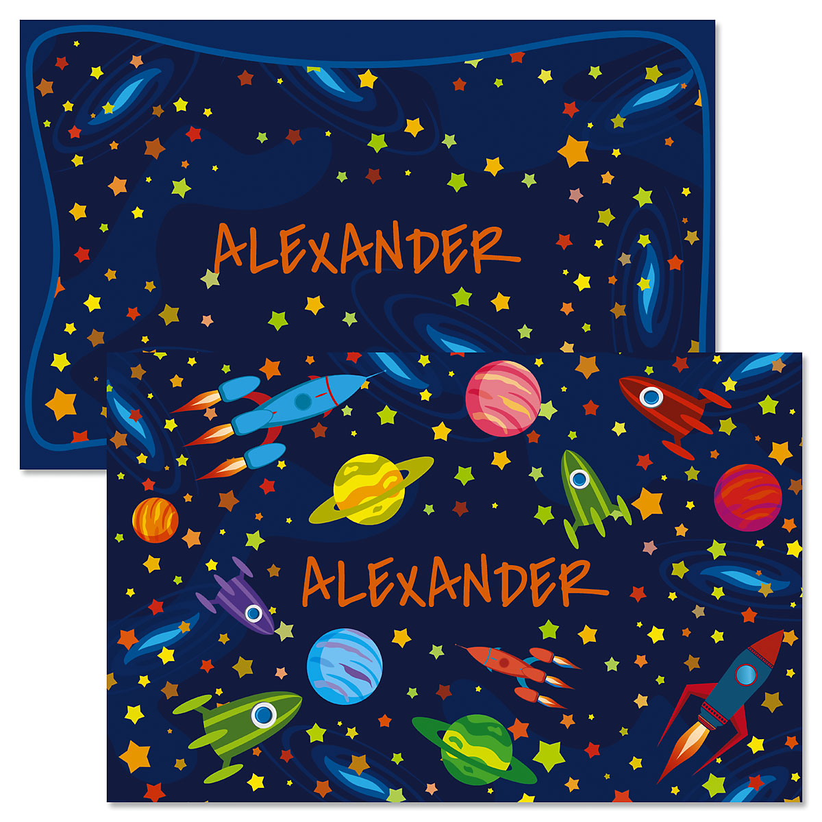 Space Personalized Kids' Placemat | Current Catalog
