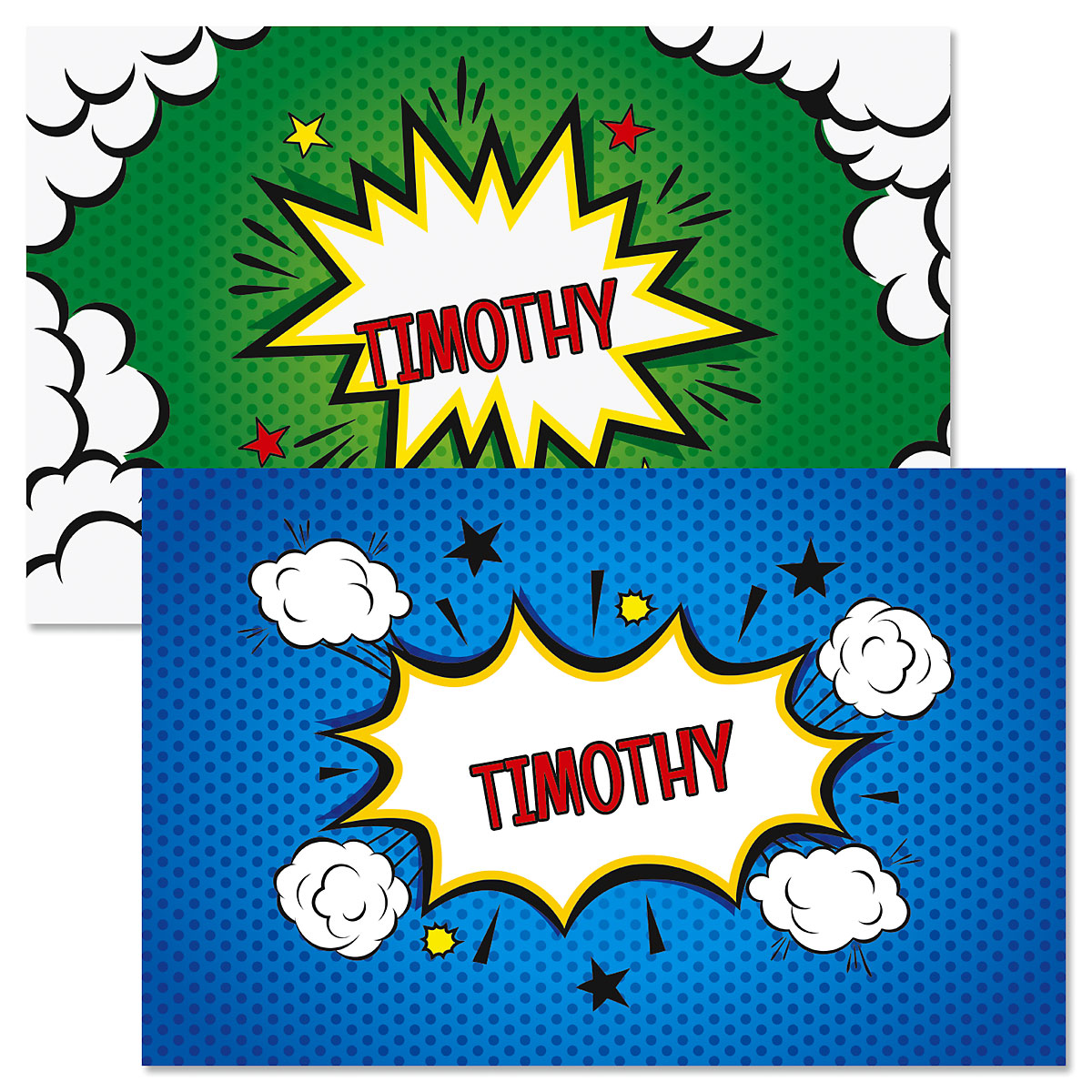 Super Hero Personalized Kids' Placemat | Current Catalog