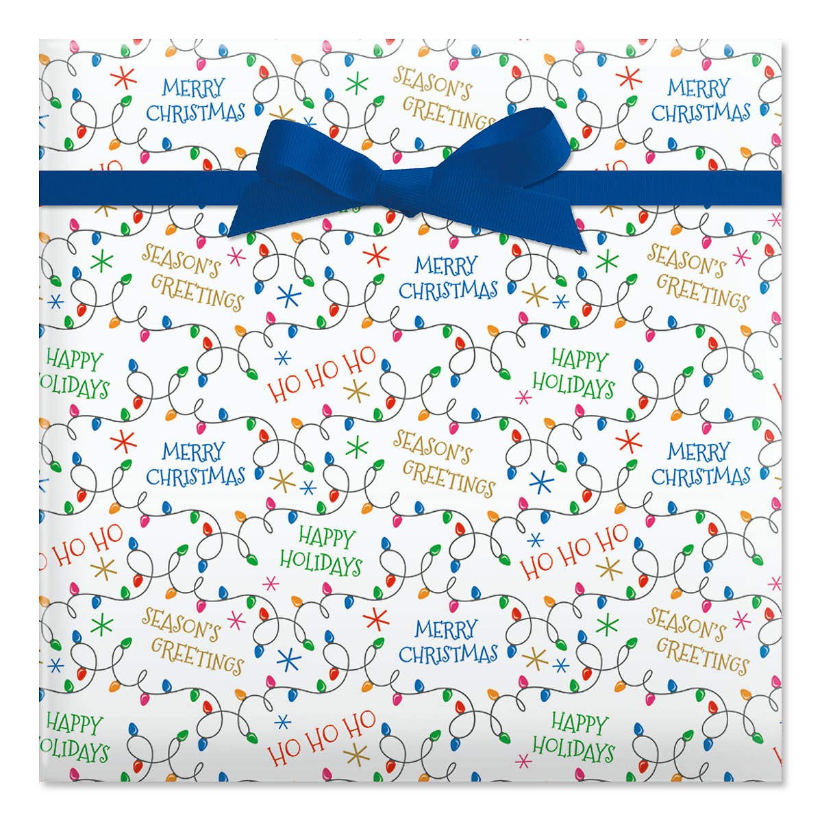 Ho Ho Ho Flat Gift Wrap Sheets | Current Catalog