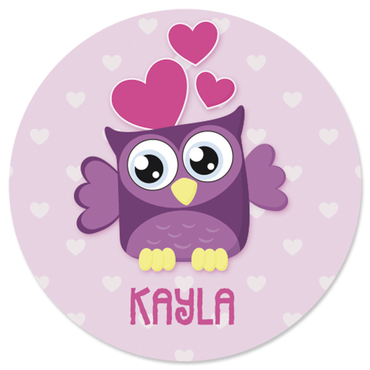 Personalized Owls Stickers | Current Catalog