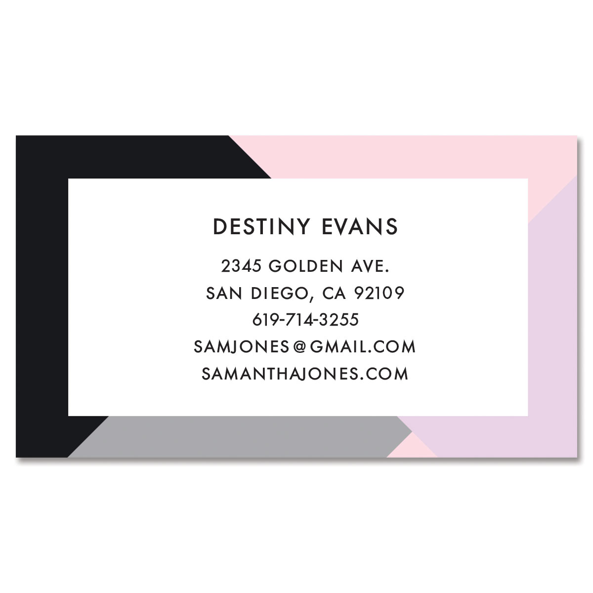 Abstract Border Designer Business Cards | Current Catalog