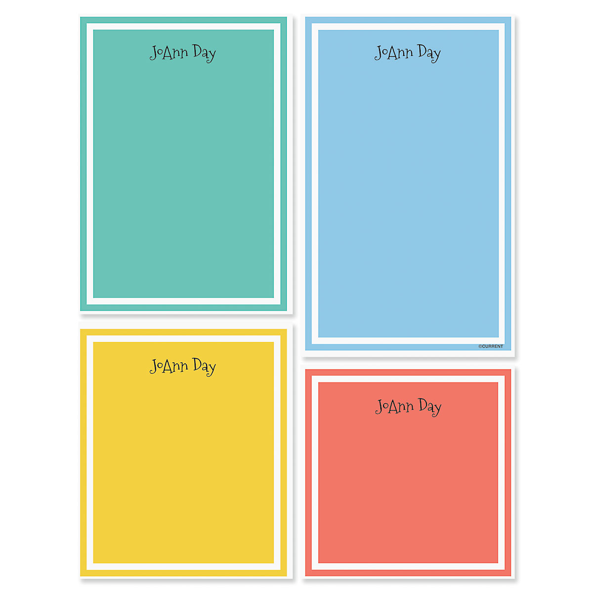 Color Trend Personalized Notepad Set 619784 | Current Catalog