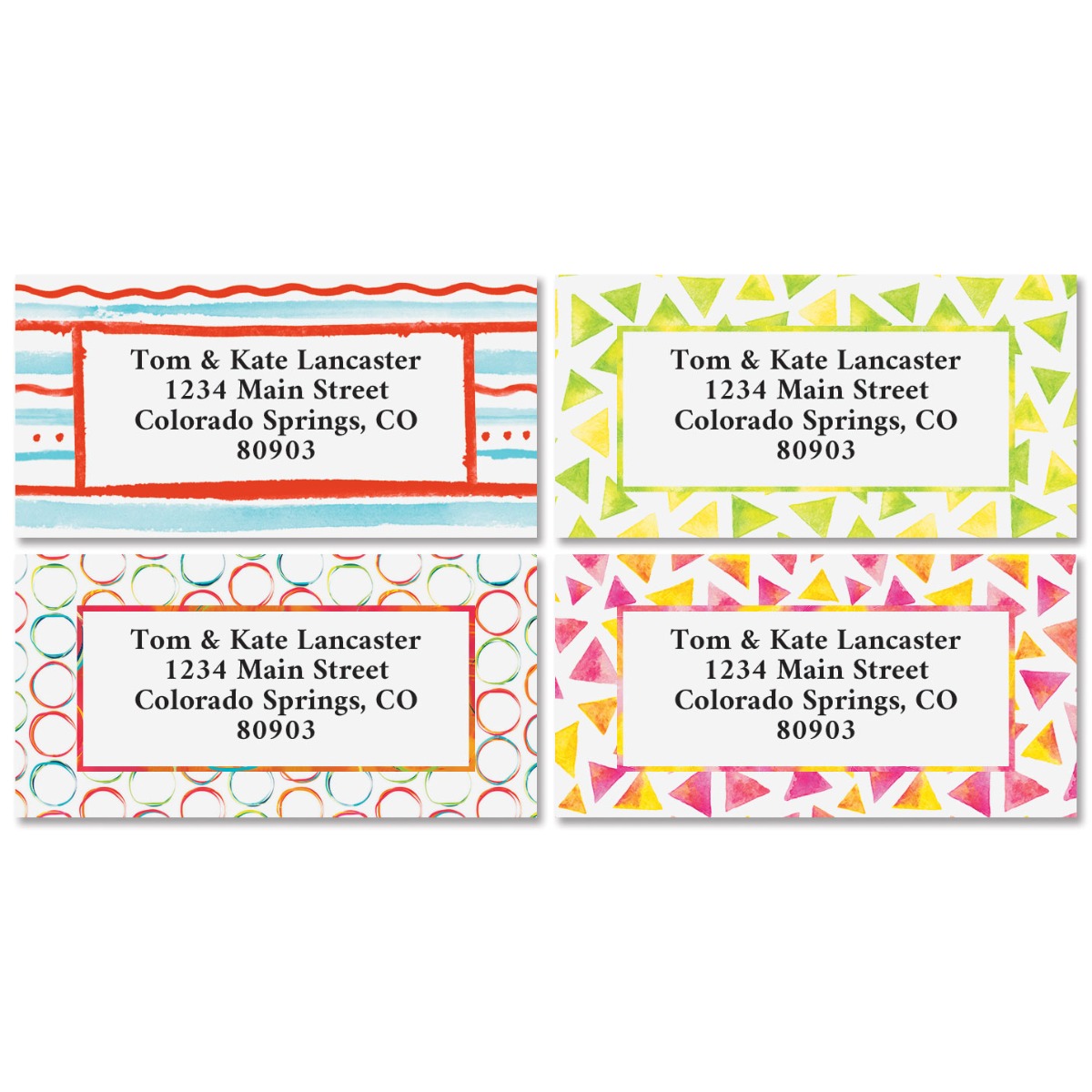 Summer Floral Address Labels | Current Catalog