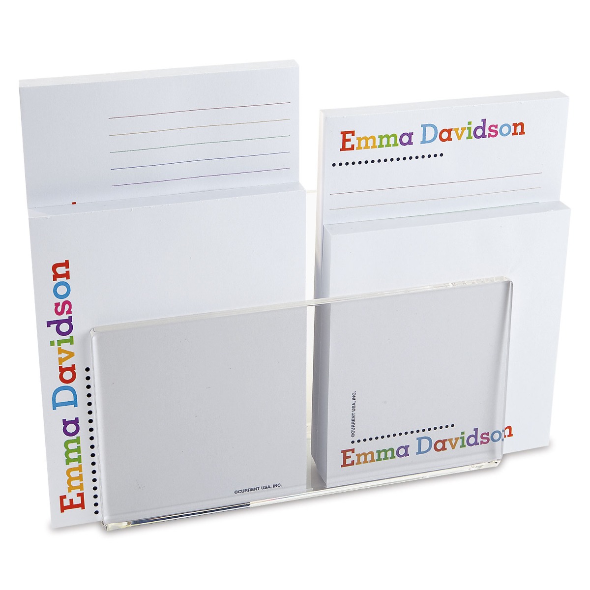 Alpha Dots Personalized Notepad Set | Current Catalog