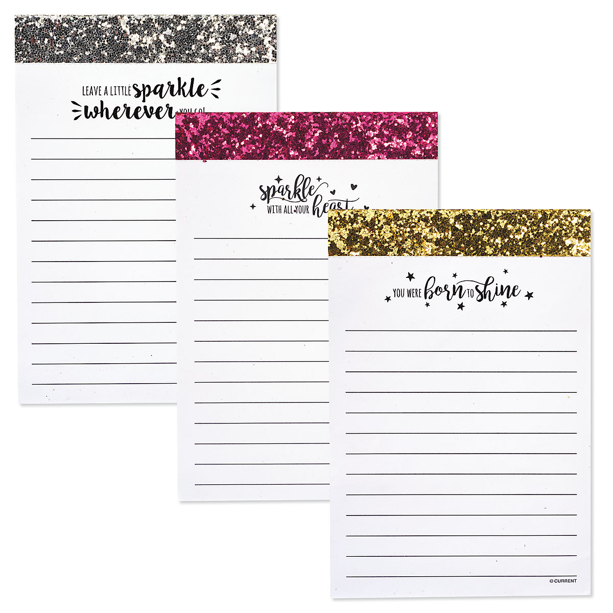 Glitter Notepads | Current Catalog