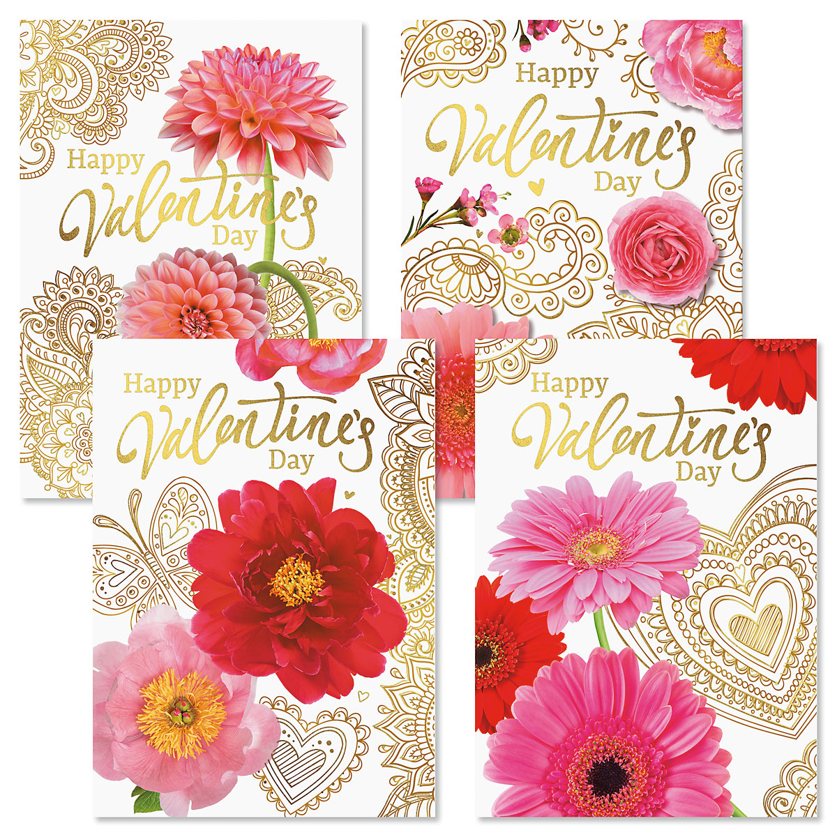 Deluxe Blossoms Valentine Cards | Current Catalog