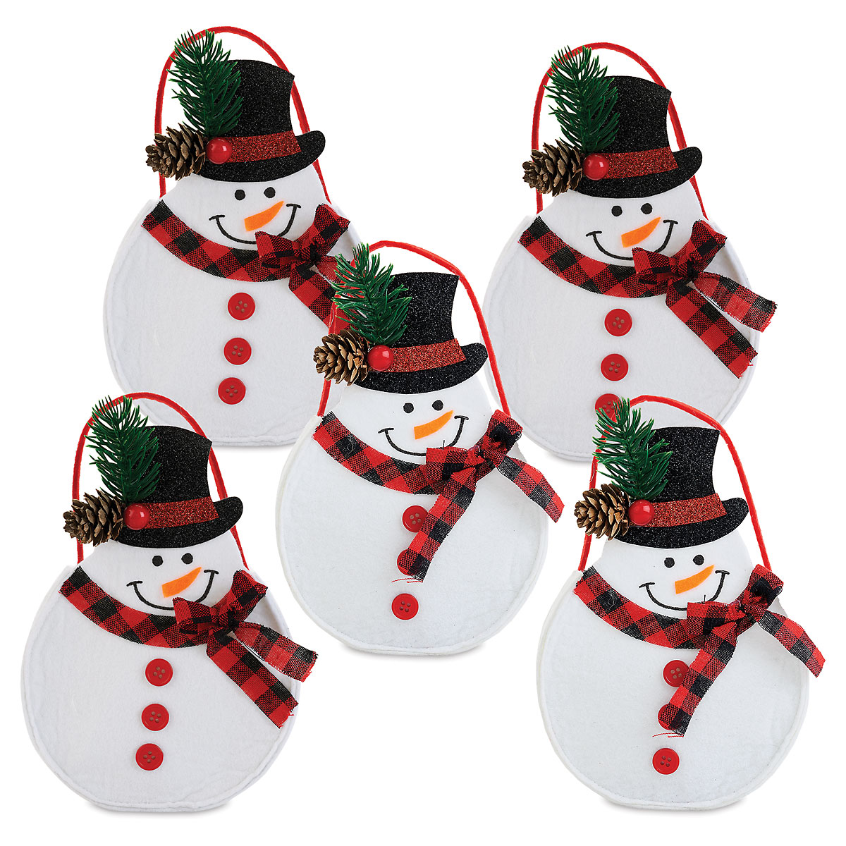 Snowman Joy Felt Treat Bags | Current Catalog