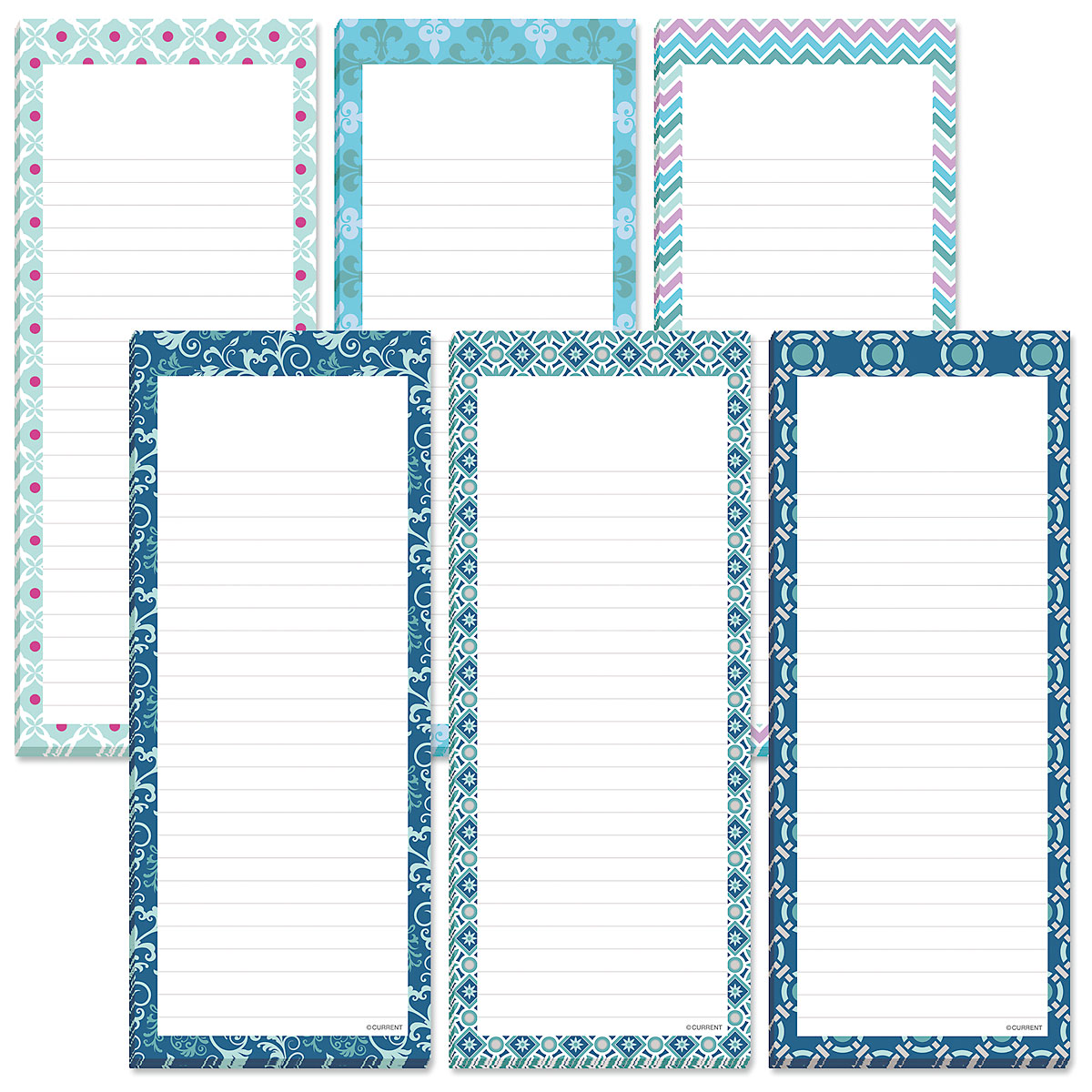 Cool Patterns Magnetic Notepads | Current Catalog