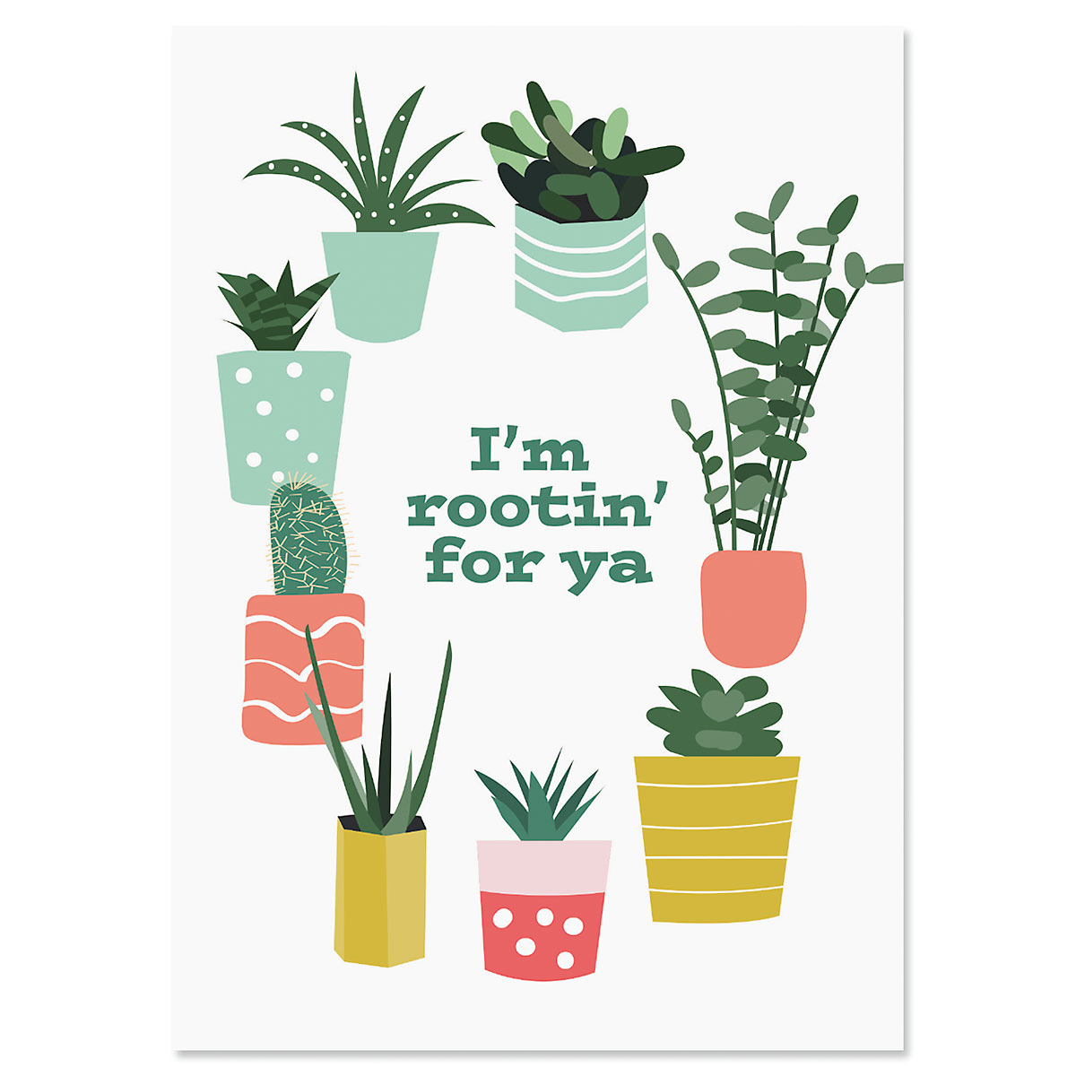 Rootin' For Ya Friendship Card | Current Catalog