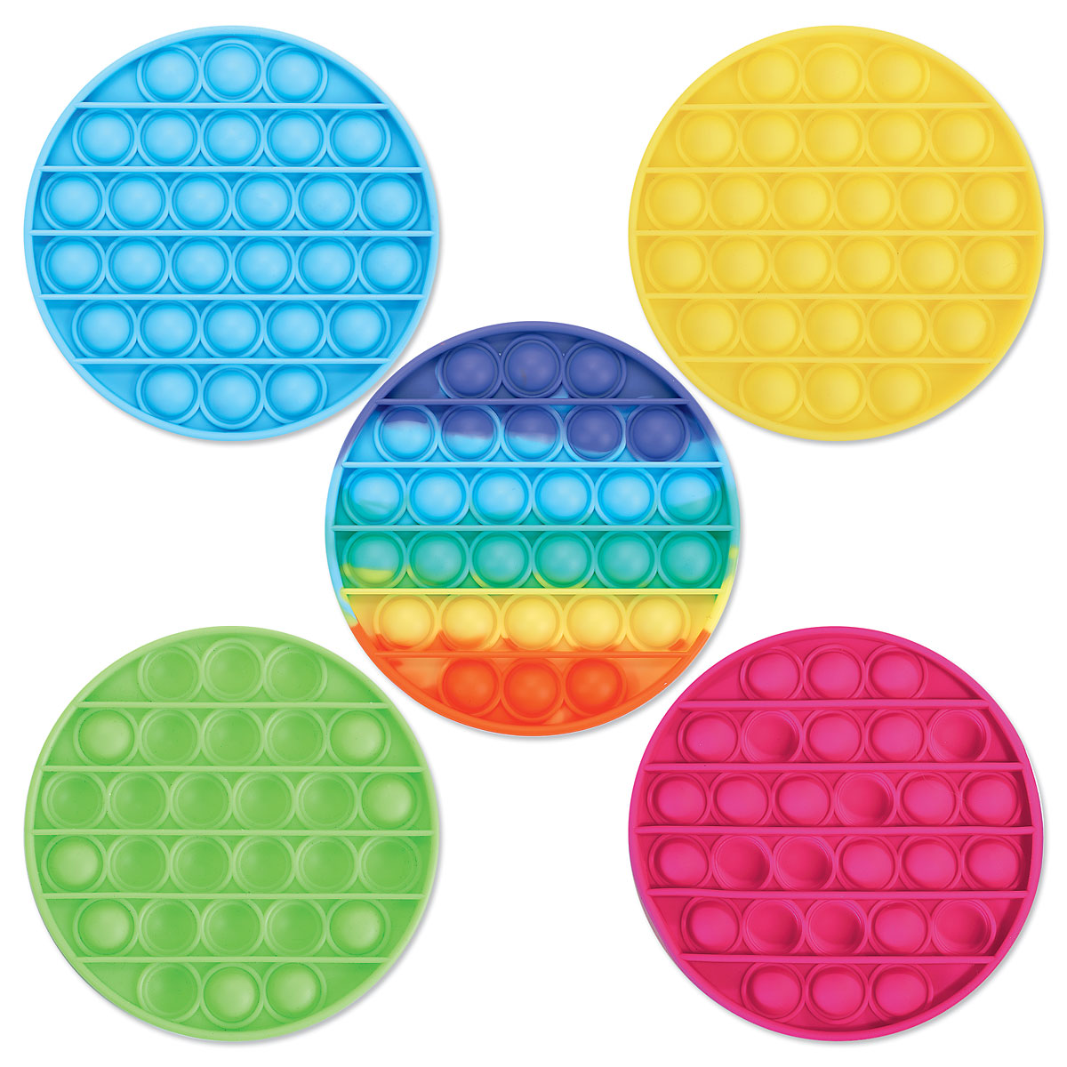 Silicone Bubbles Fidget Poppers | Current Catalog