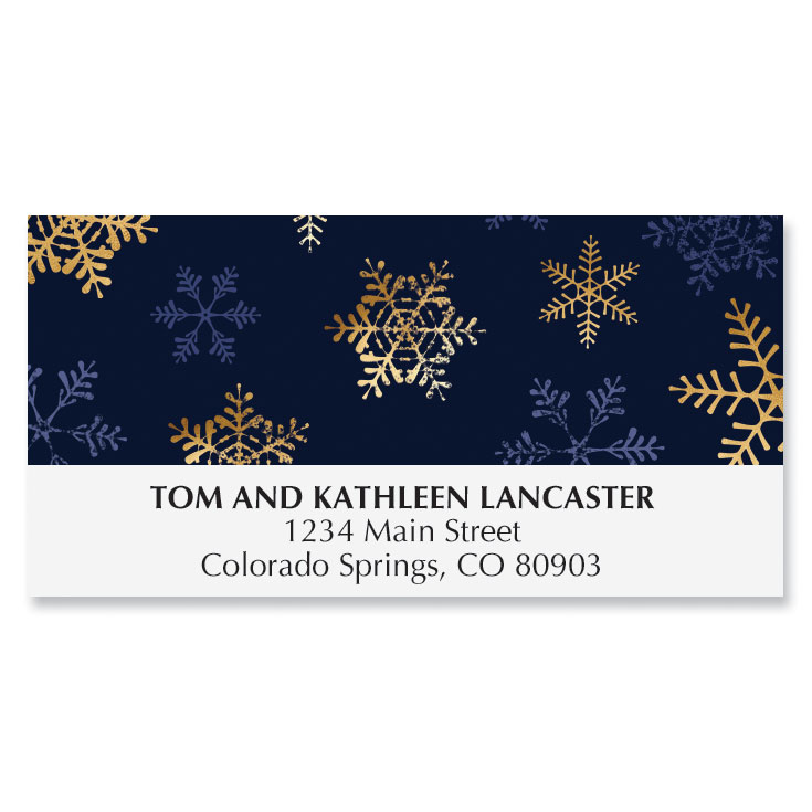 Snowflake Deluxe Address Labels | Current Catalog