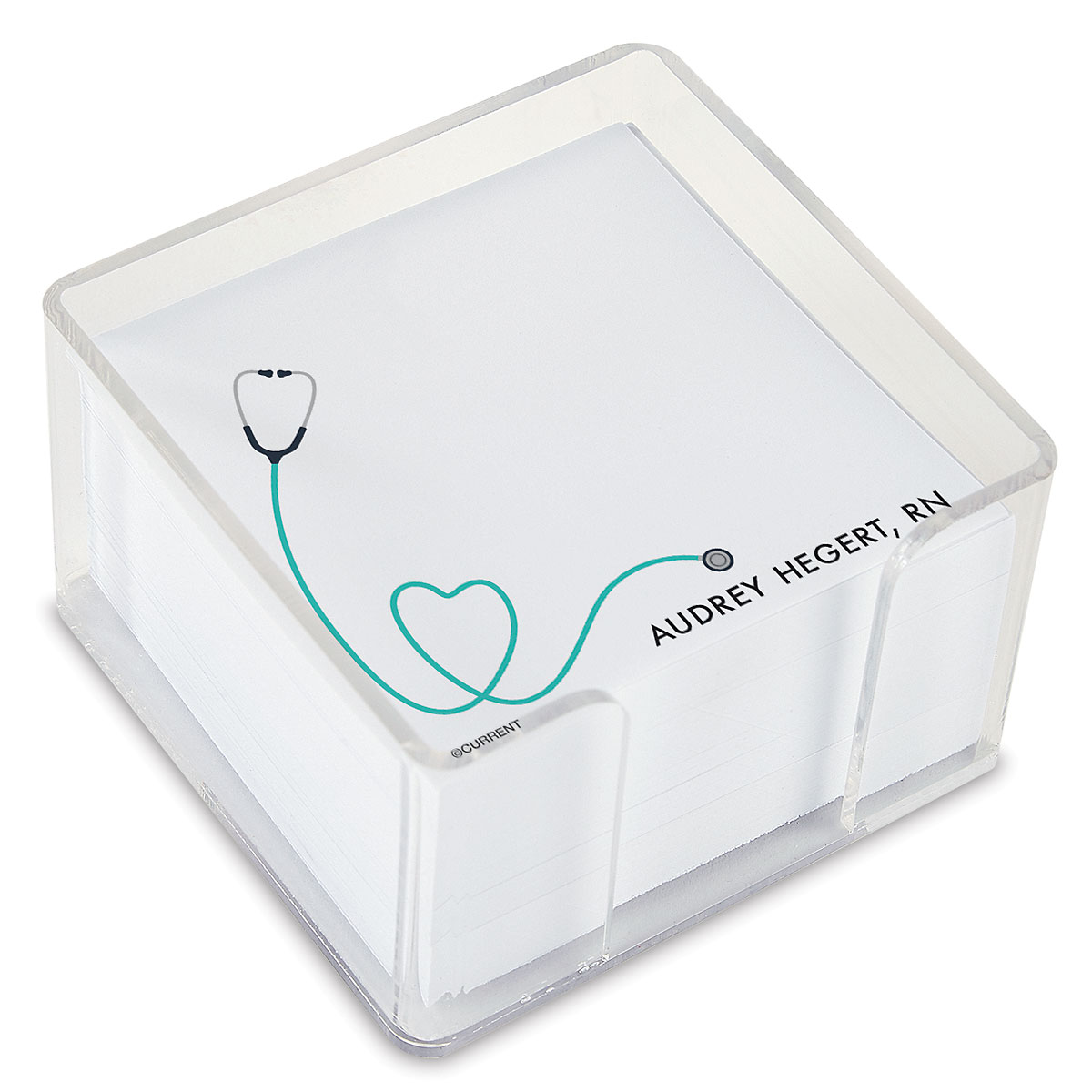 Medical Personalized Note Sheets in a Cube | Current Catalog