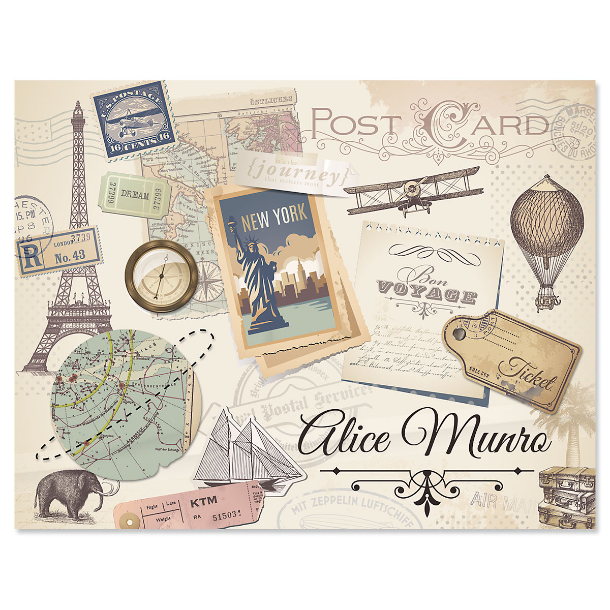 Travel Personalized Note Cards | Current Catalog