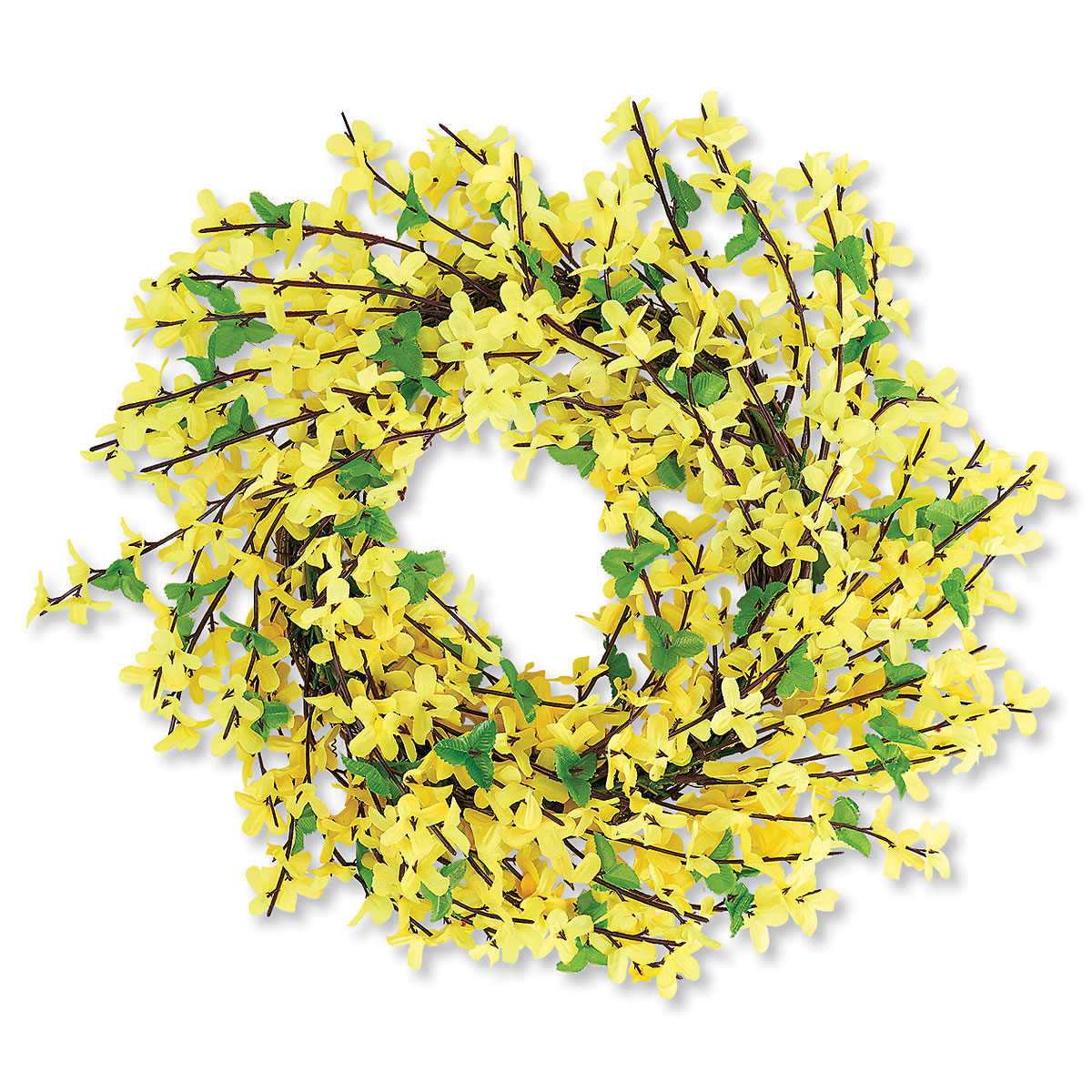 Yellow Floral Wreath | Current Catalog