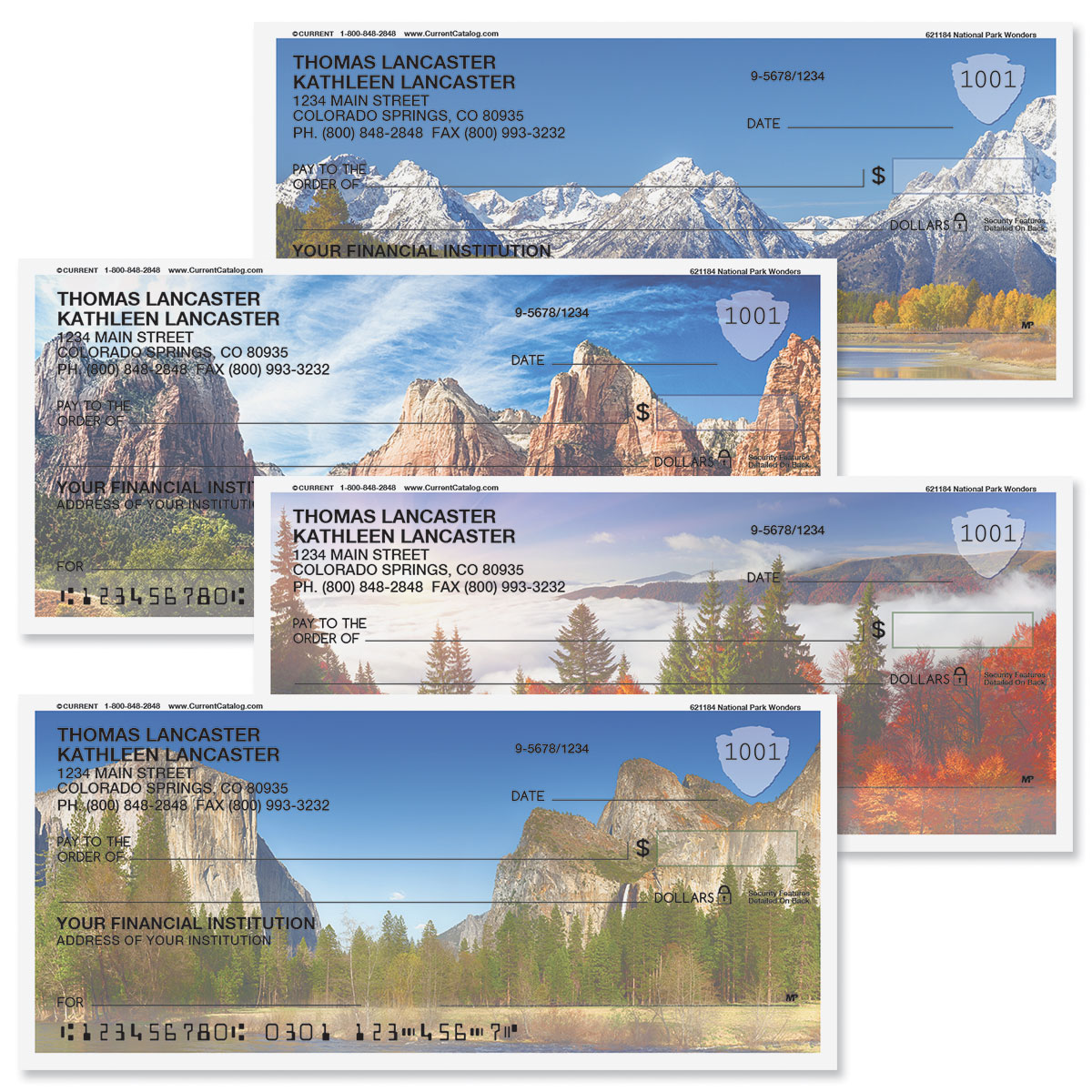 National Park Wonders Duplicate Checks | Current Catalog