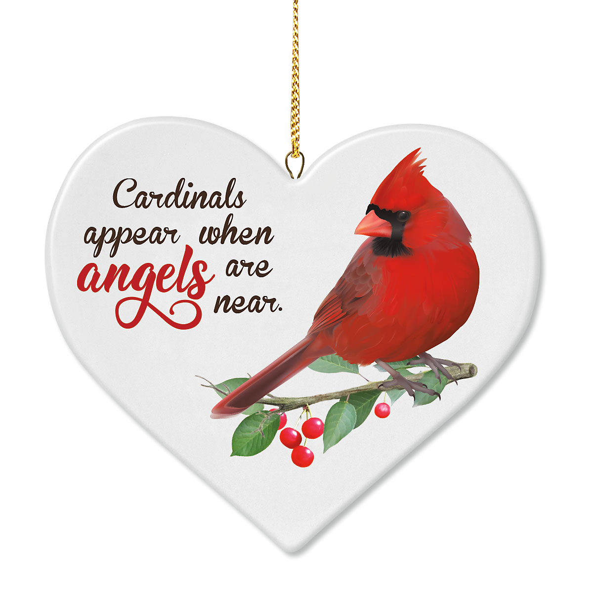 Ceramic Cardinal Ornament | Current Catalog