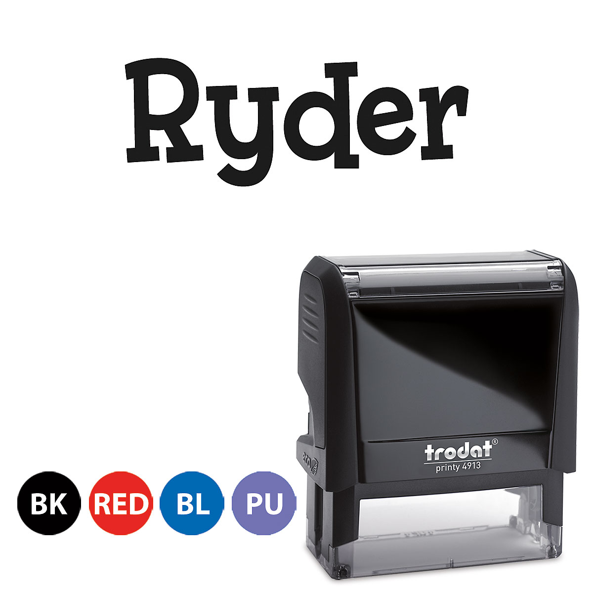 Serif Self-Inking Stamp | Current Catalog