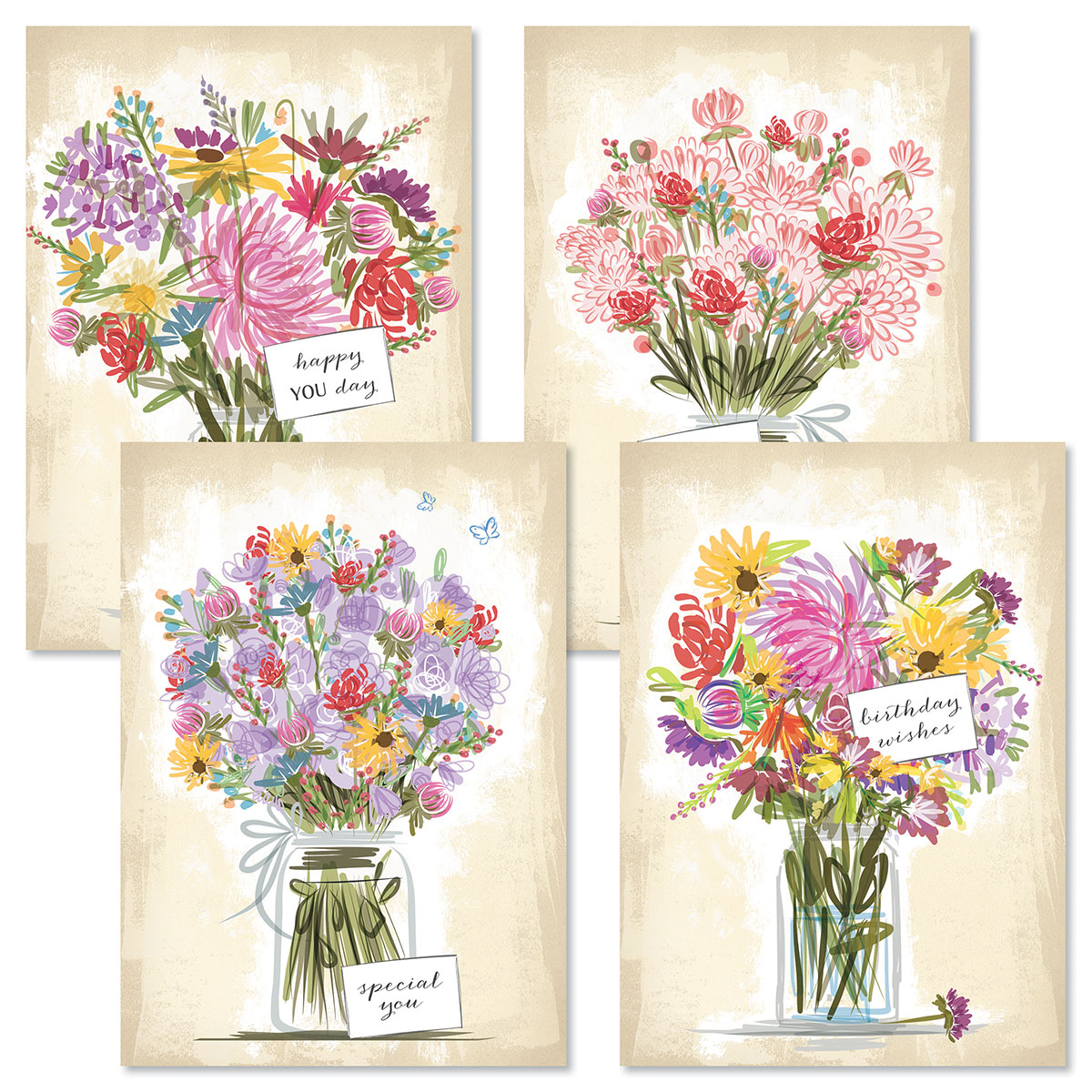 Wildflower Wishes Birthday Cards and Seals | Current Catalog