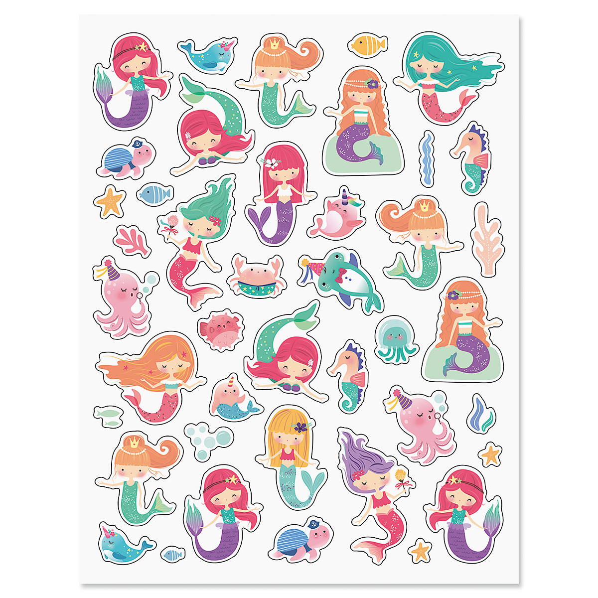 Mermaid Stickers | Current Catalog