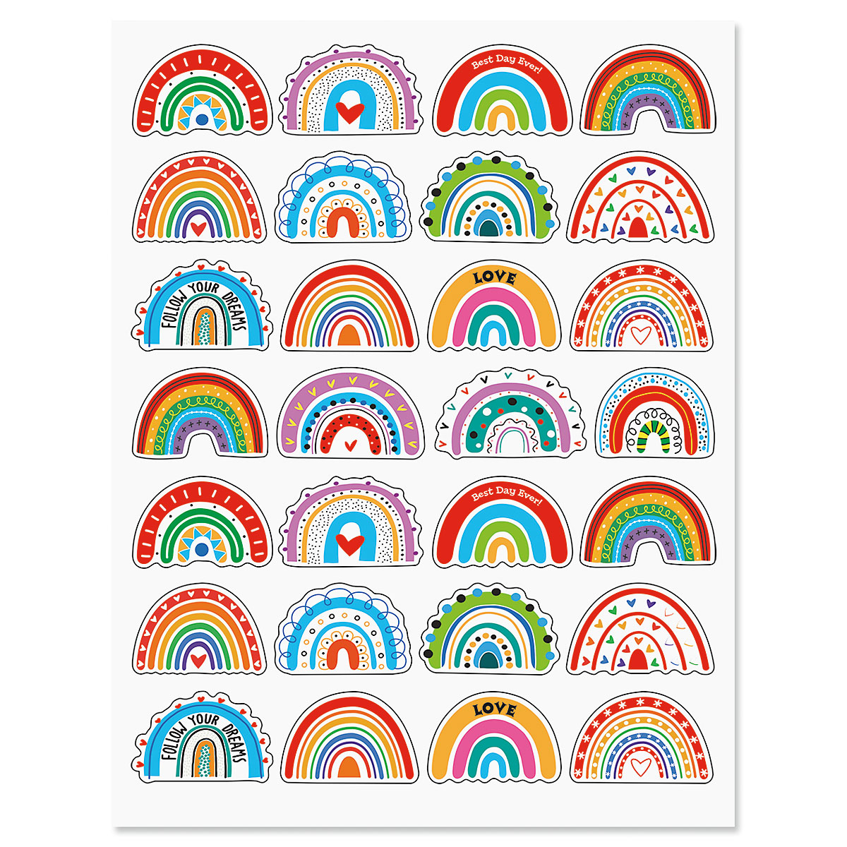 Rainbow Stickers | Current Catalog